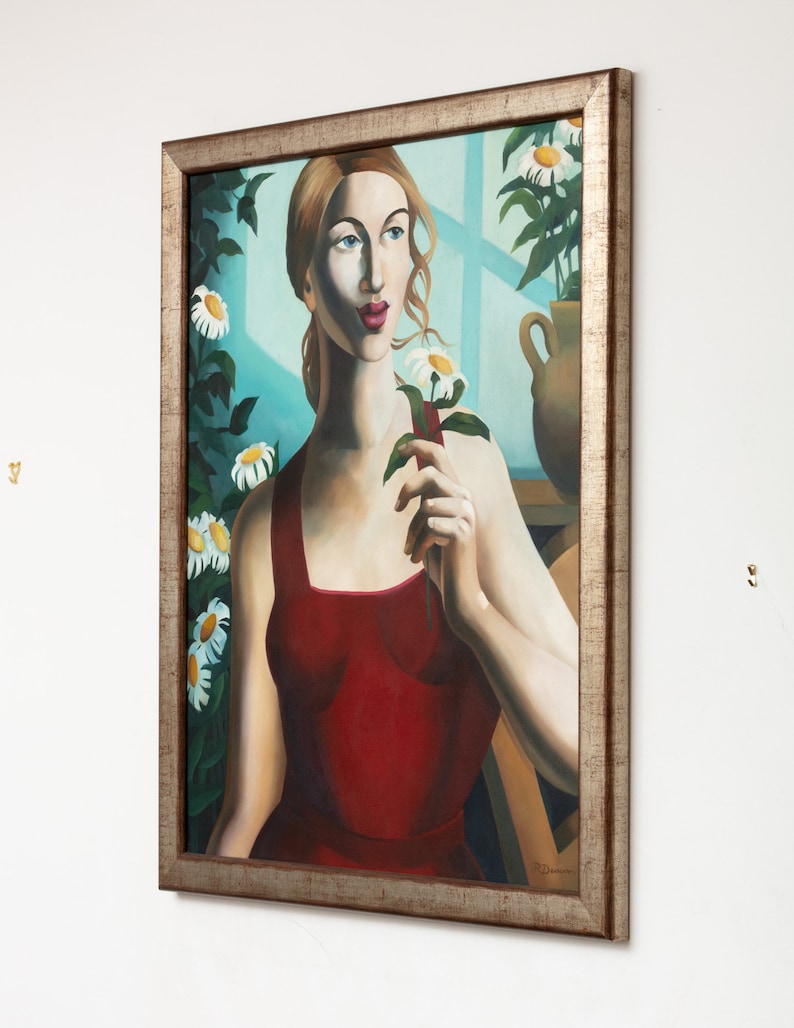 Original Oil Painting on Canvas, Framed, by RACHEL DEACON Entitled ...