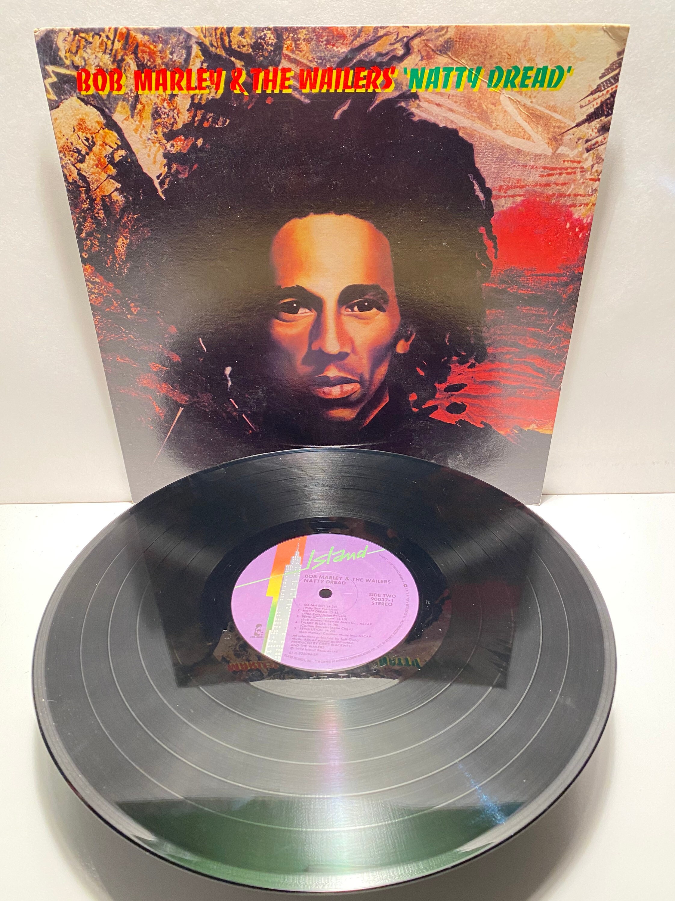Bob Marley Natty Dread Album Cover