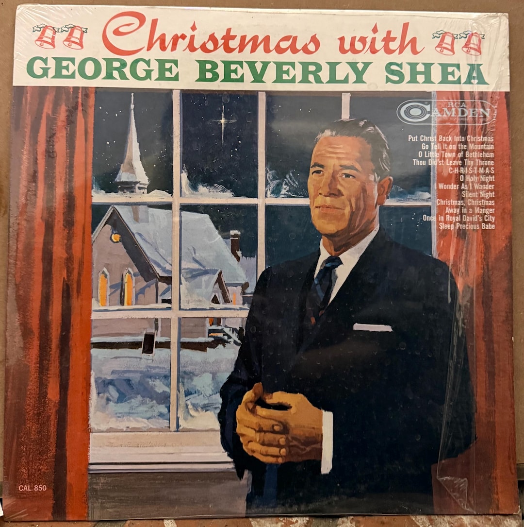 George Beverly Shea "christmas" Vinyl Record | RCA Camden CAL 850 ...