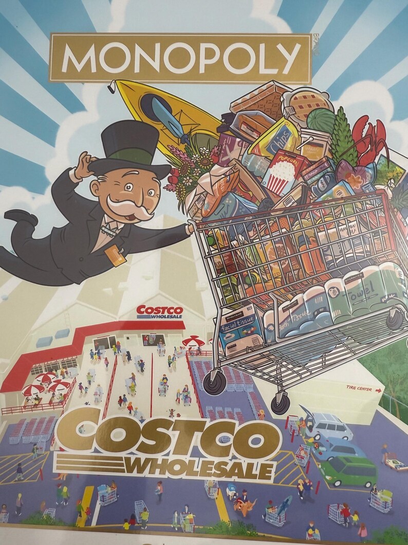 Rare Costco Monopoly Board Game - Brand New, Sealed - Officially ...