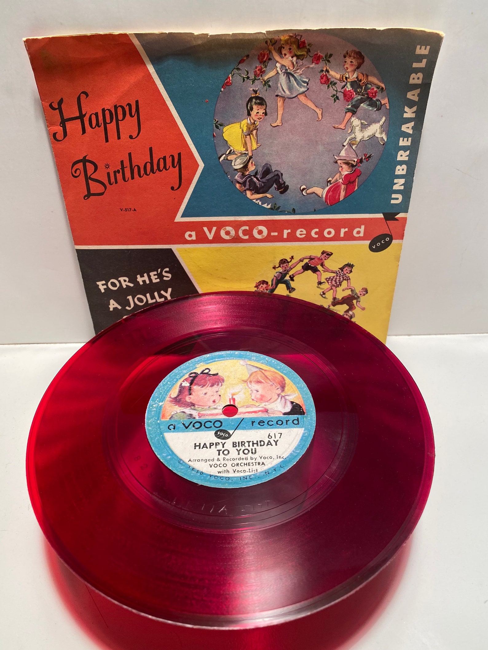 A Voco Record Happy Birthday to You 617 and Be Your Mother Little ...