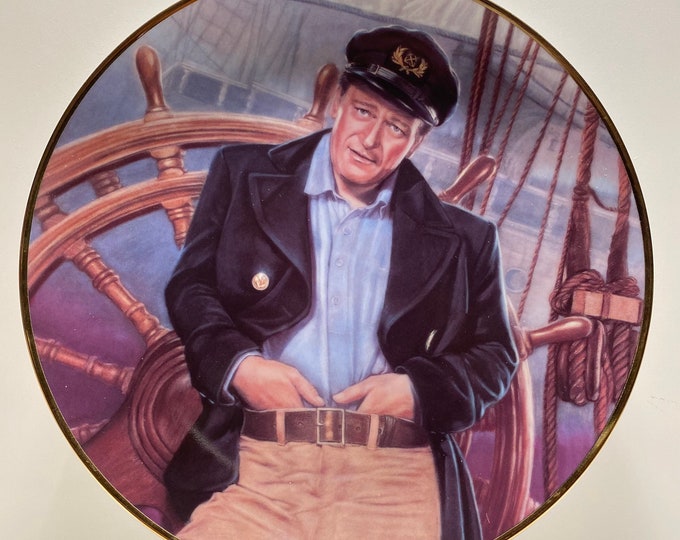 John Wayne Collectible Plate “thoughts of Angelique” by Ernst Company ...