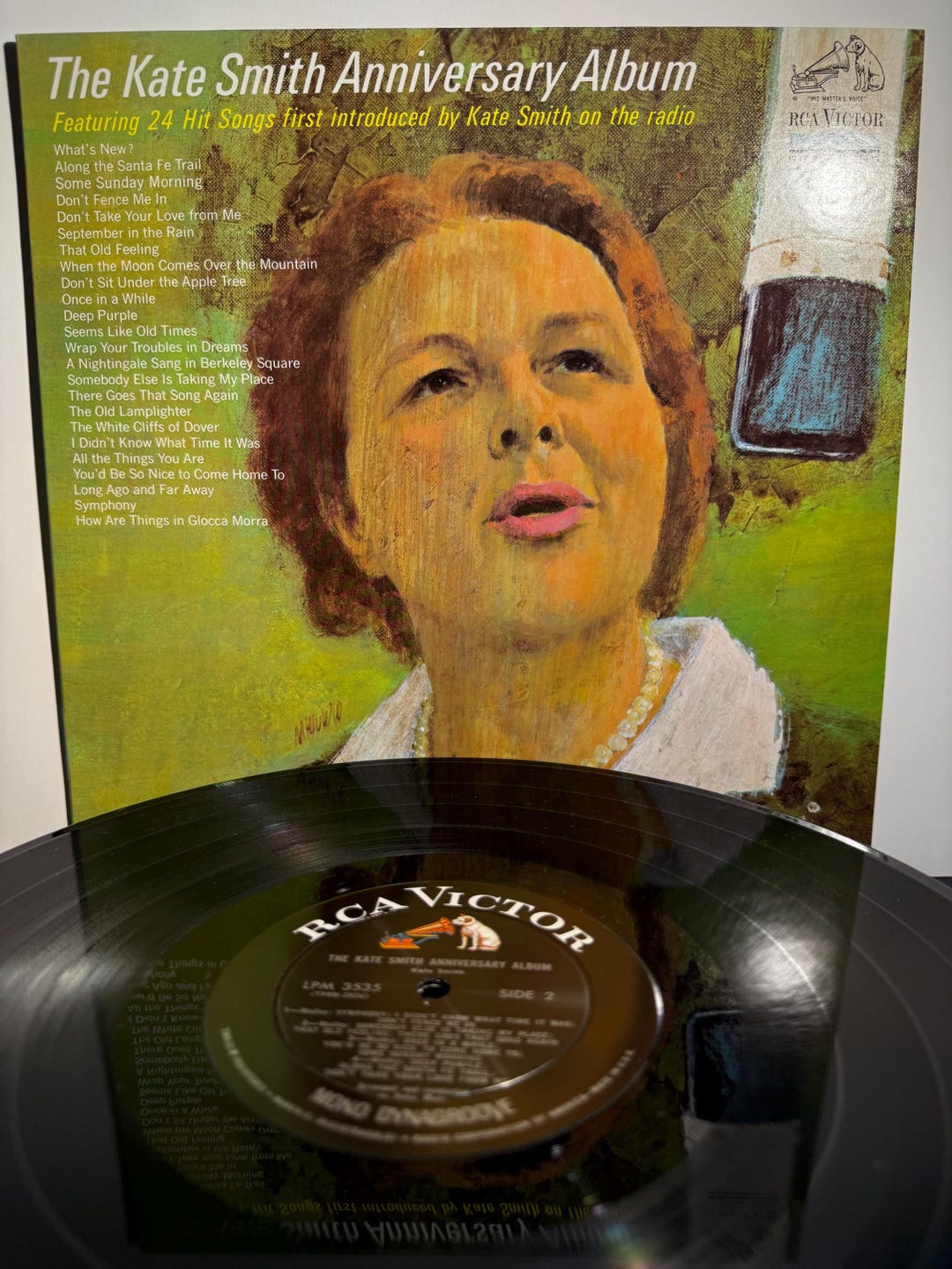 The Kate Smith Anniversary Album Featuring 24 Hit Songs 3535 Record ...