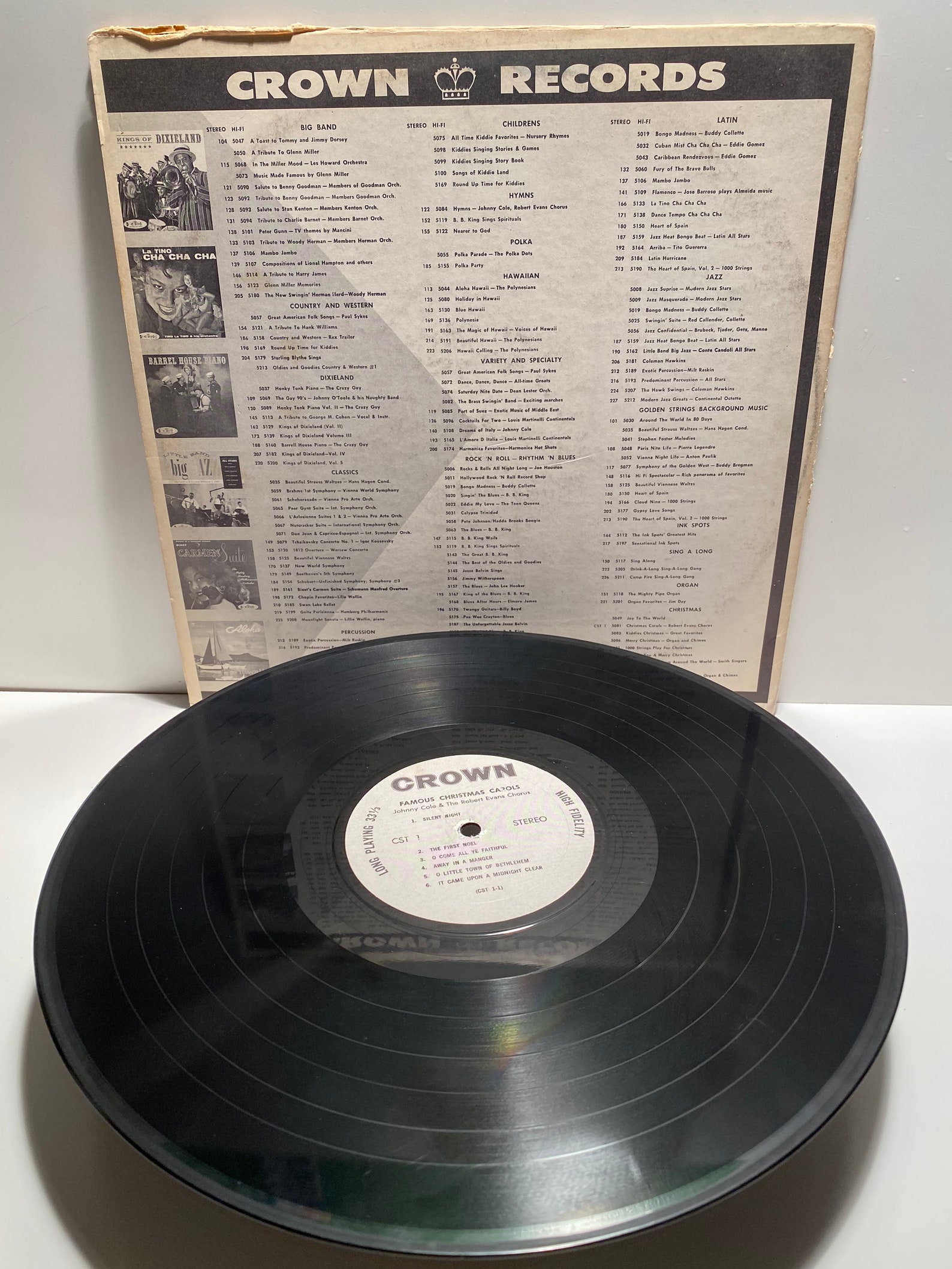 Johnny Cole and the Robert Evans Chorus and the Famous Christmas Carols ...