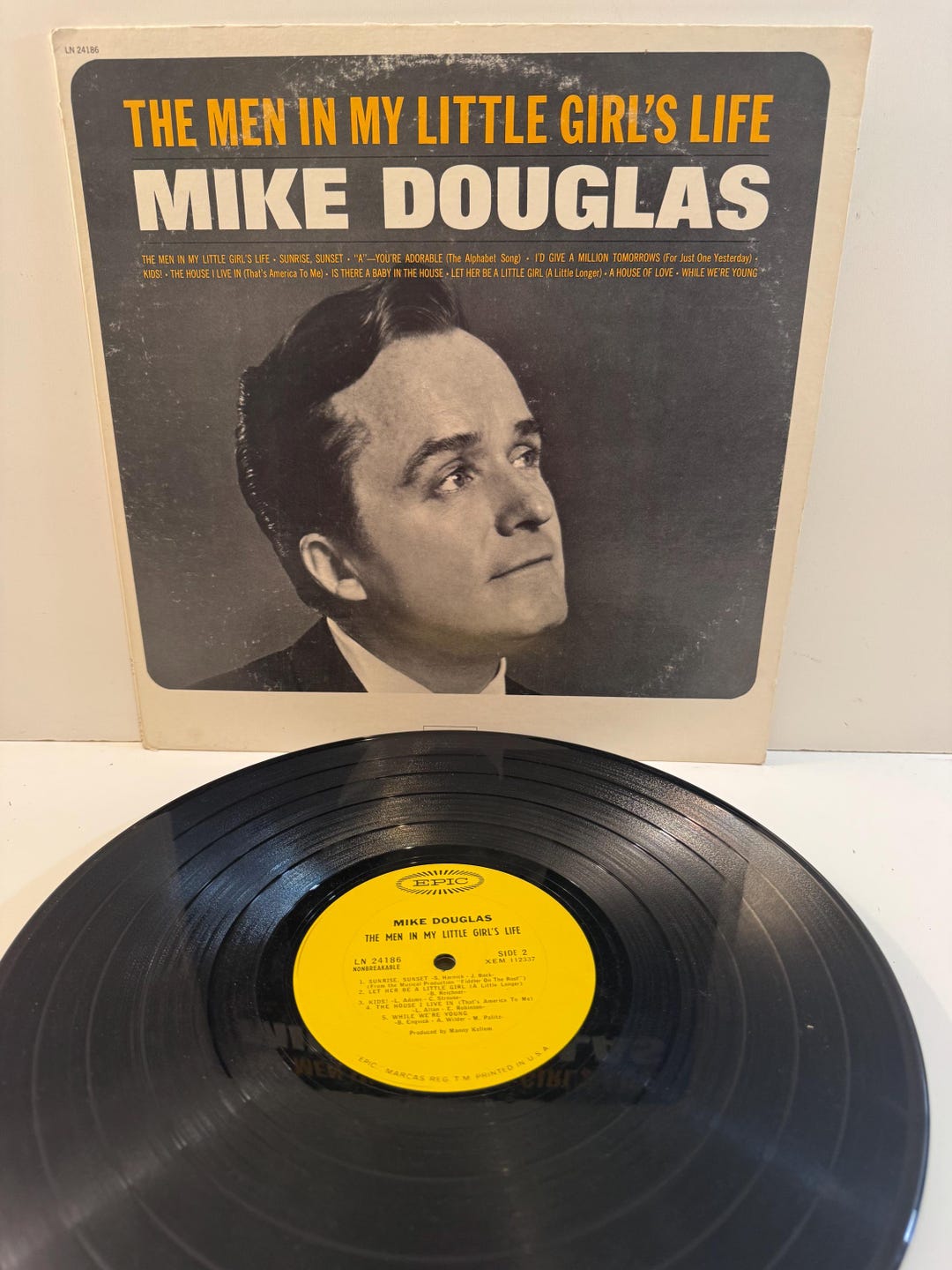 The Men in My Little Girl’s Life – Mike Douglas Vocal Pop Vinyl LP ...
