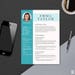 CV Template for Microsoft Word | Minimal Resume Template Design ...