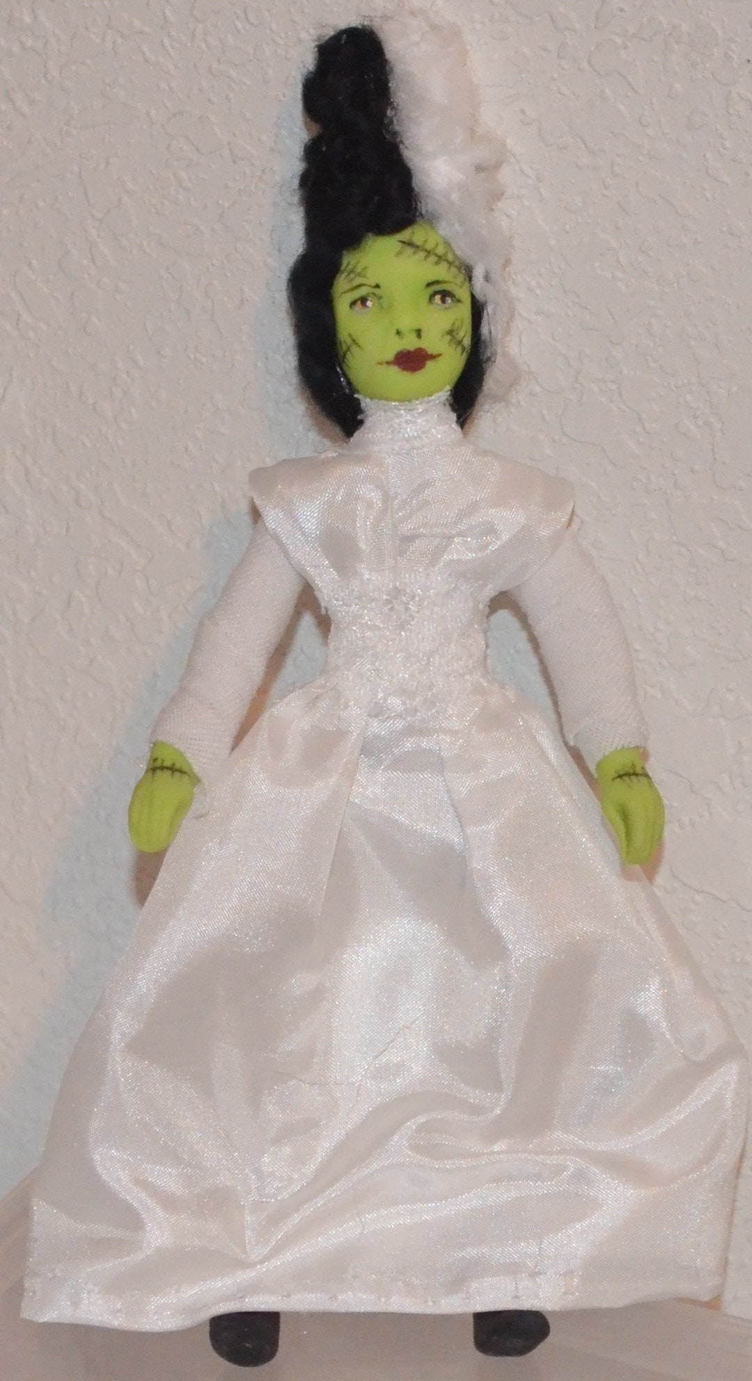 Dollhouse Dolls Bride of Frankenstein Girl 1.12 Scale Polymer Clay ...