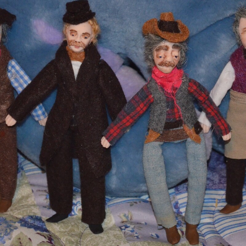 1 Inch Scale Dolls - Etsy