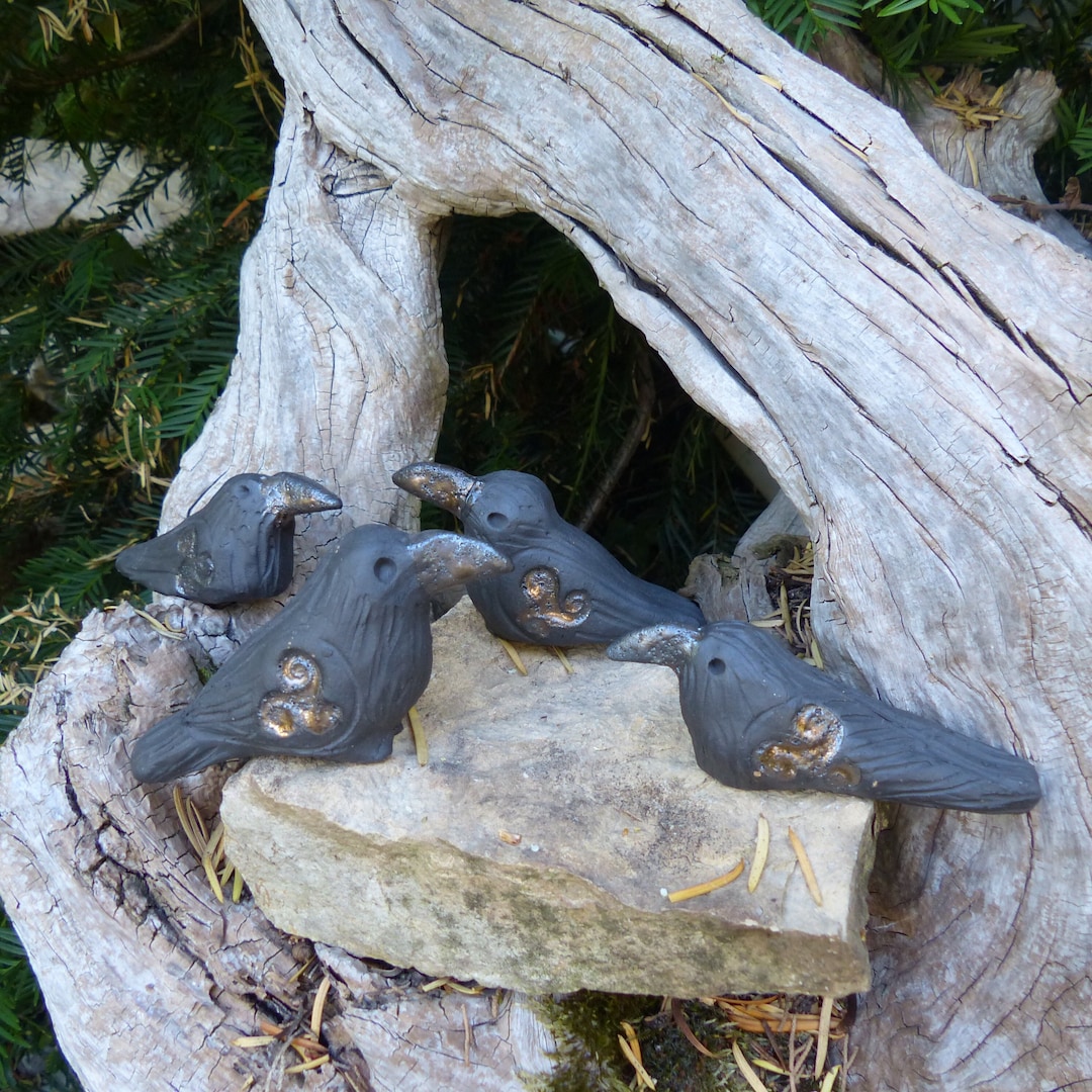 Odin's Raven Mystical Ceramic Raven Annual Cycle Natural Spirituality ...