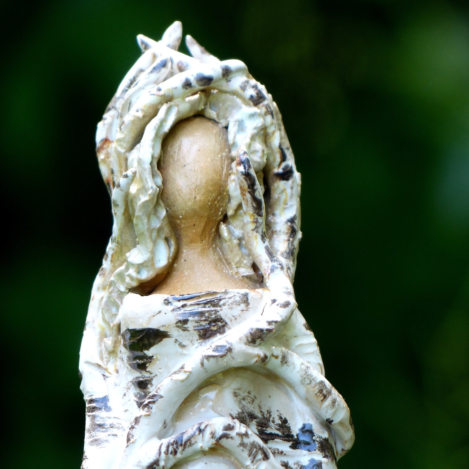 Sculpture ceramic goddess altar figure ritual annual circle | Etsy