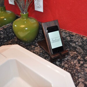 IPhone Stand, iPad Stand, Wood Stand, Wood Smartphone Stand, Wooden ...