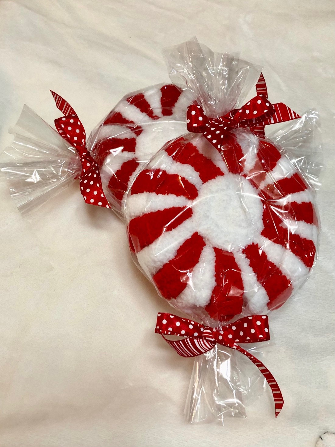 Peppermint Candy In Wrapper