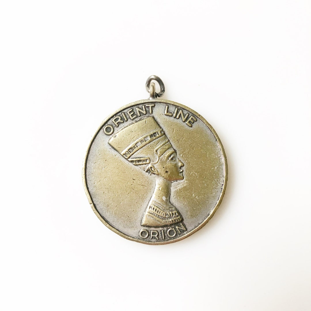 Egyptian Travel Token Pendant - Etsy