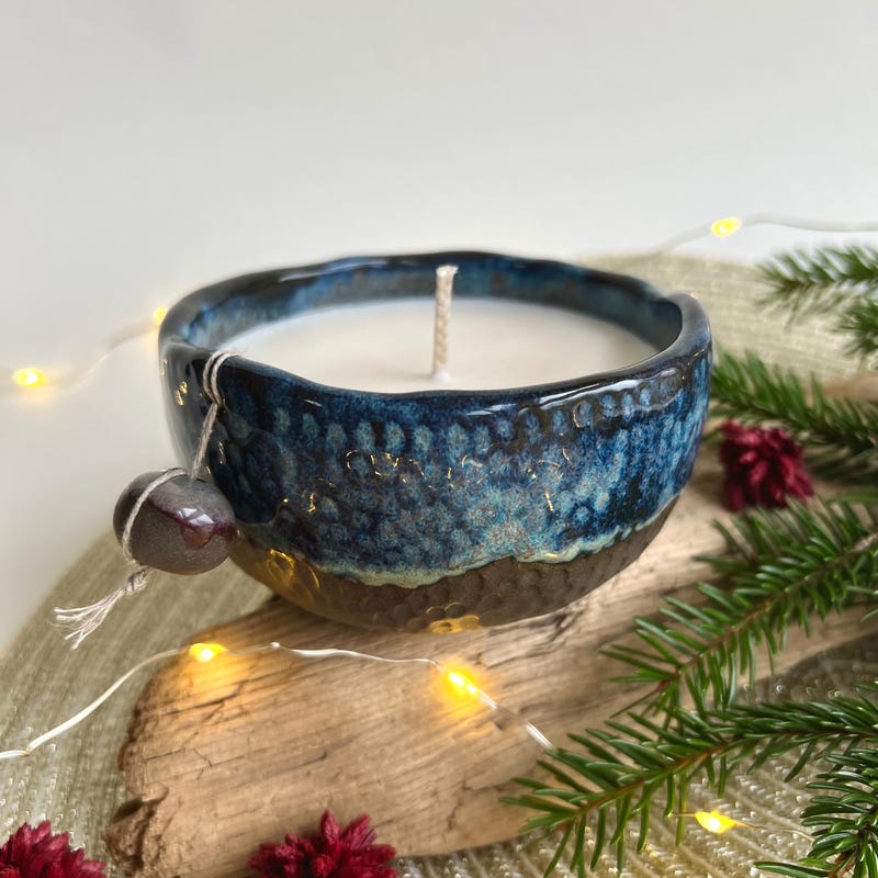 Ceramic Candle - Etsy