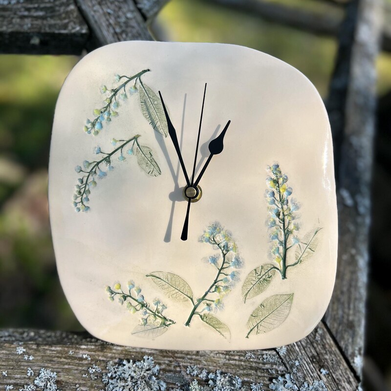 Ceramic Clock - Etsy