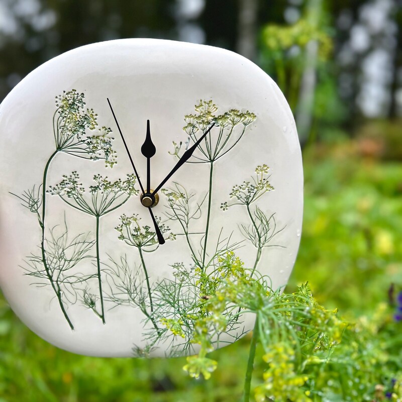 Ceramic Clock - Etsy