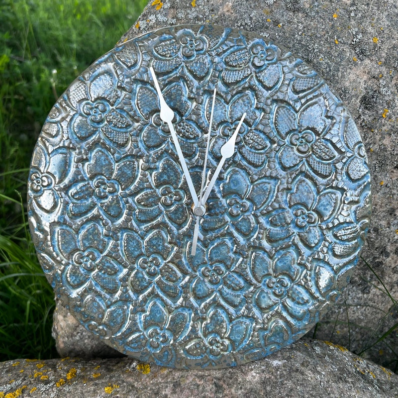 Ceramic Clock - Etsy