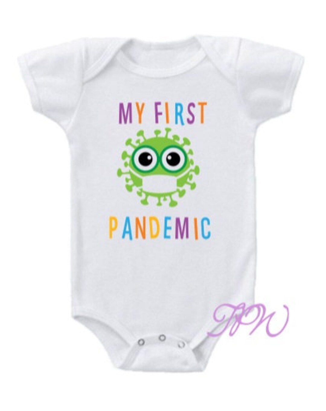 My First Pandemic Bodysuit, Baby Bodysuit, Baby Gift, Funny Baby ...