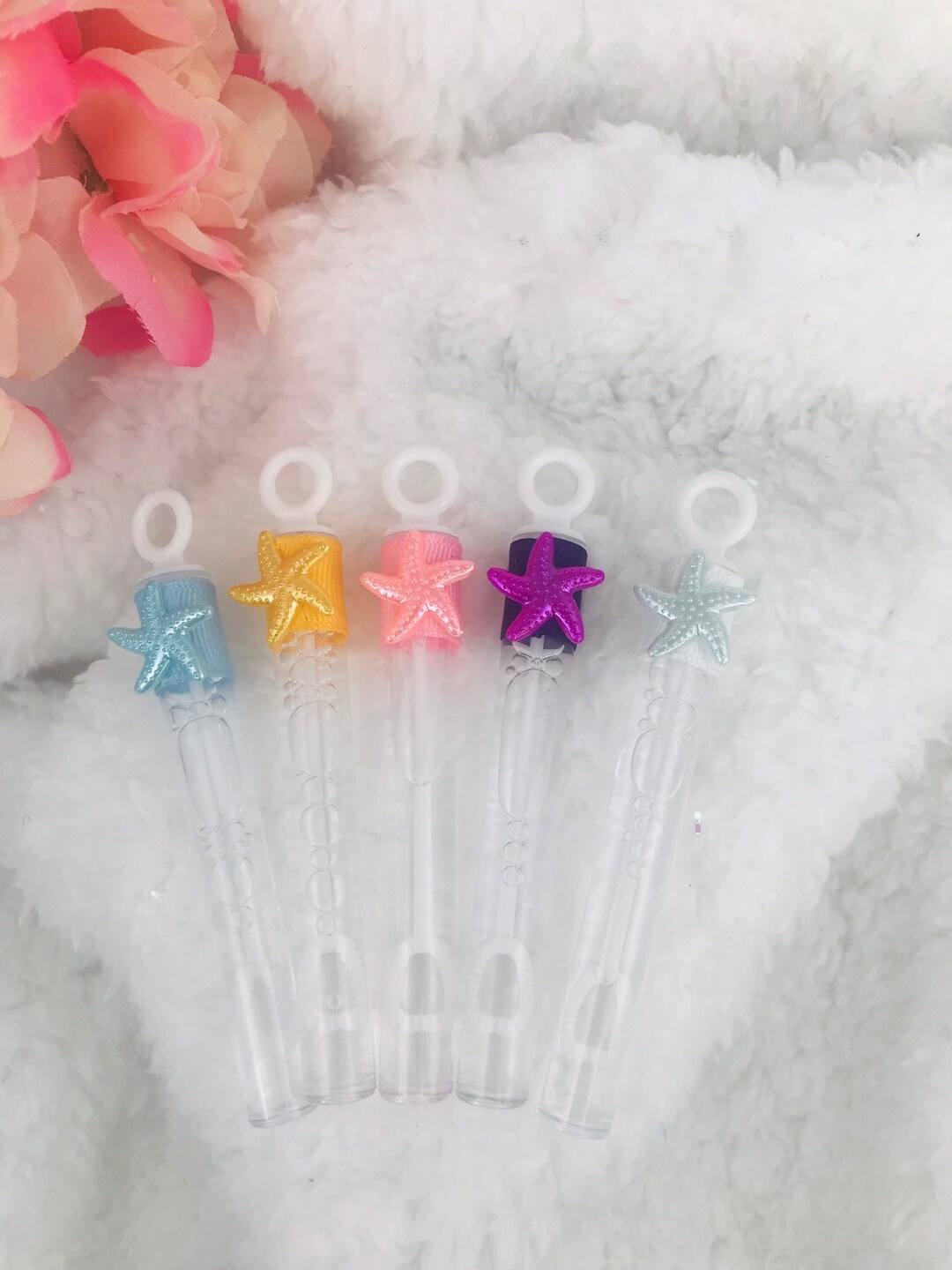 Starfish Bubbles, Starfish Party Favors, Mermaid Party Supplies, Party ...