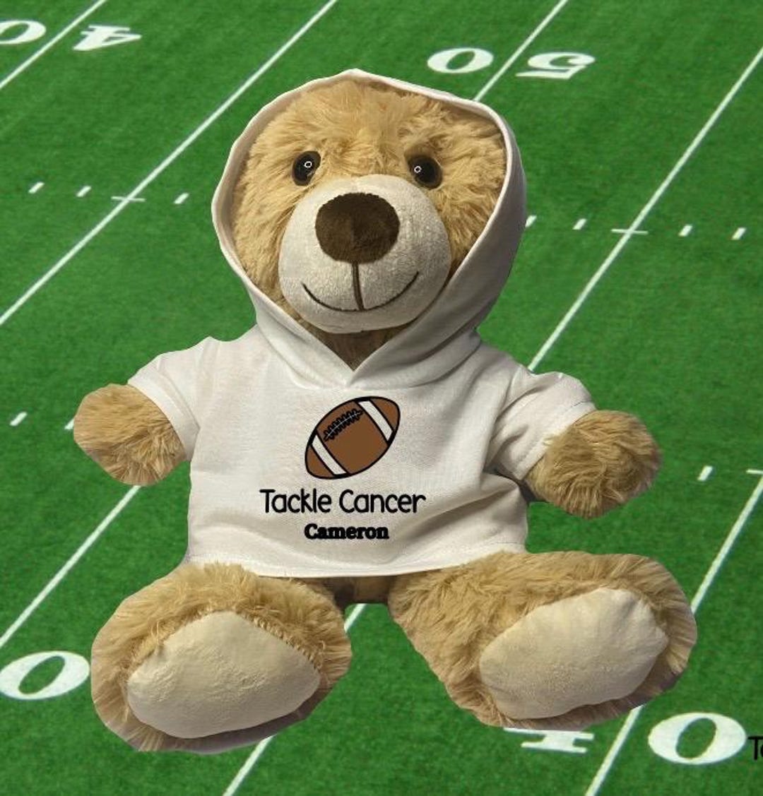 Cancer Support Teddy Bear, Personalized Cancer Support Bear, Tackle ...