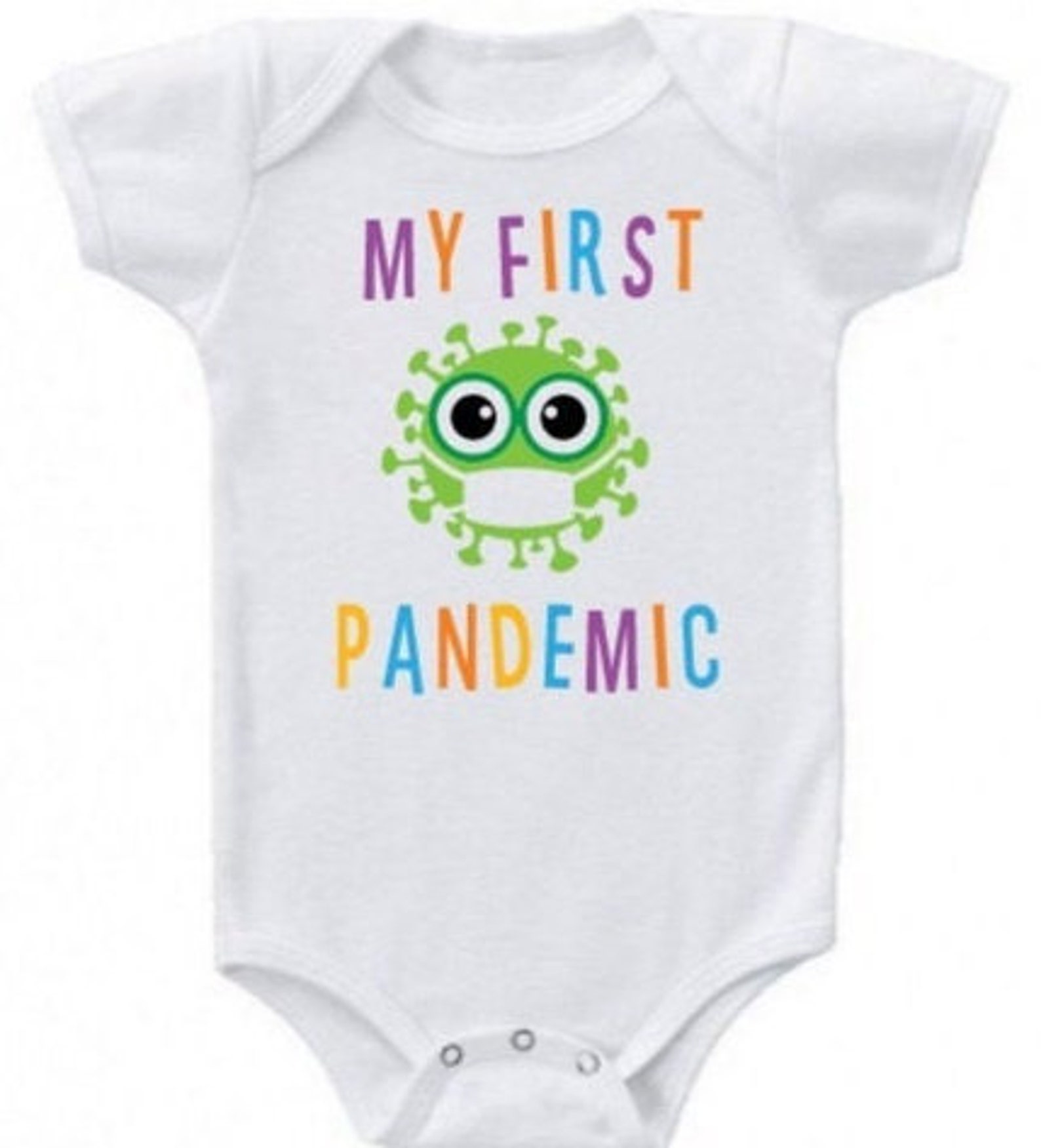 My First Pandemic Bodysuit Baby Bodysuit Baby Gift Funny | Etsy