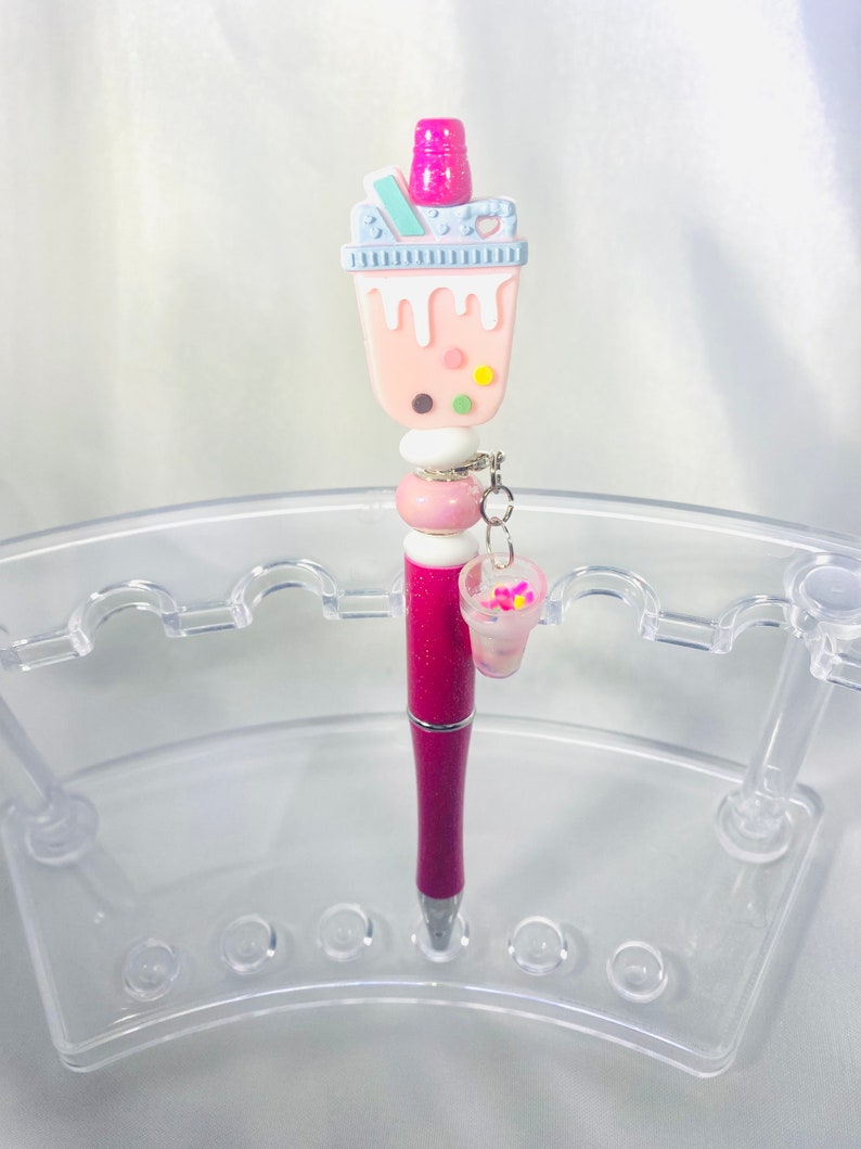 Boba Tea Beaded Ink Pen - Etsy