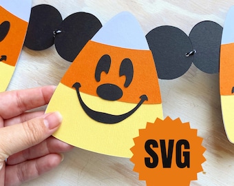 Mickey Candy Corn SVG Cricut Cut File Silhouette - Etsy