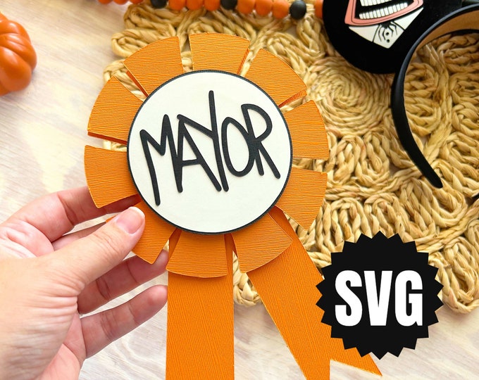 The Mayor Ribbon, Nightmare Costume, Costume Accessory, Halloween ...
