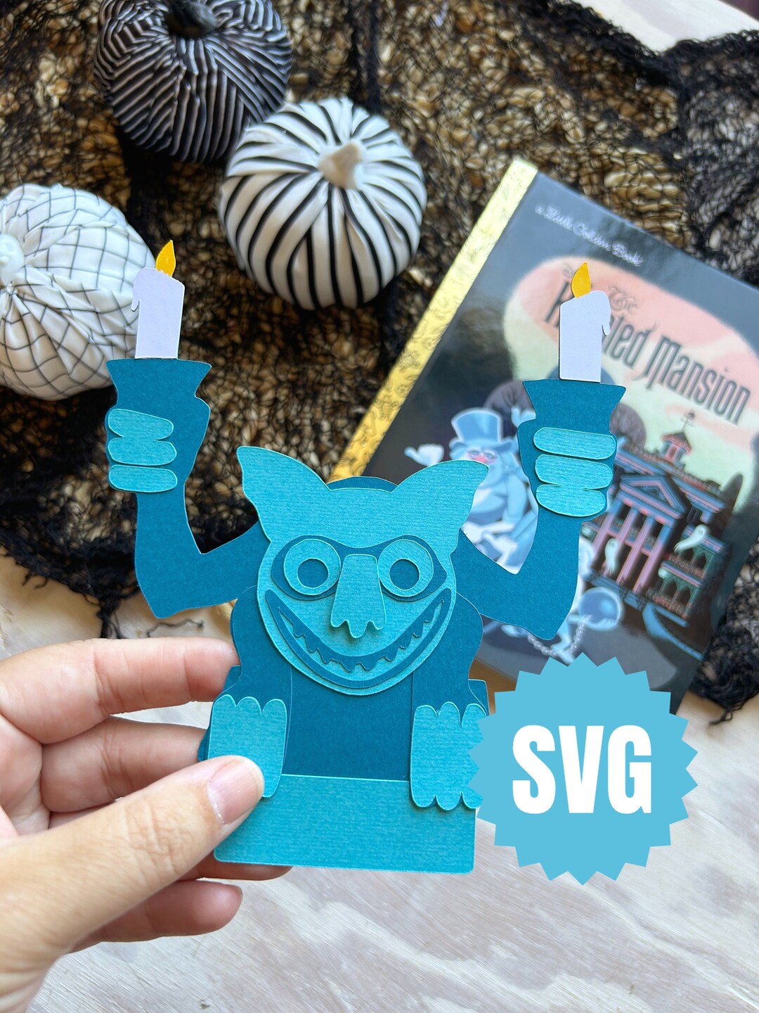 Gargoyle Haunted Mansion SVG - Cut File for Cricut and Silhouette ...