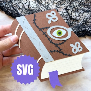 Hocus Pocus Book SVG - Digital Cut File - Cricut Silhouette Glowforge ...