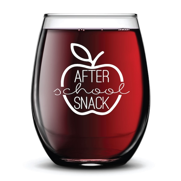 Teacher Wine Glass Etsy