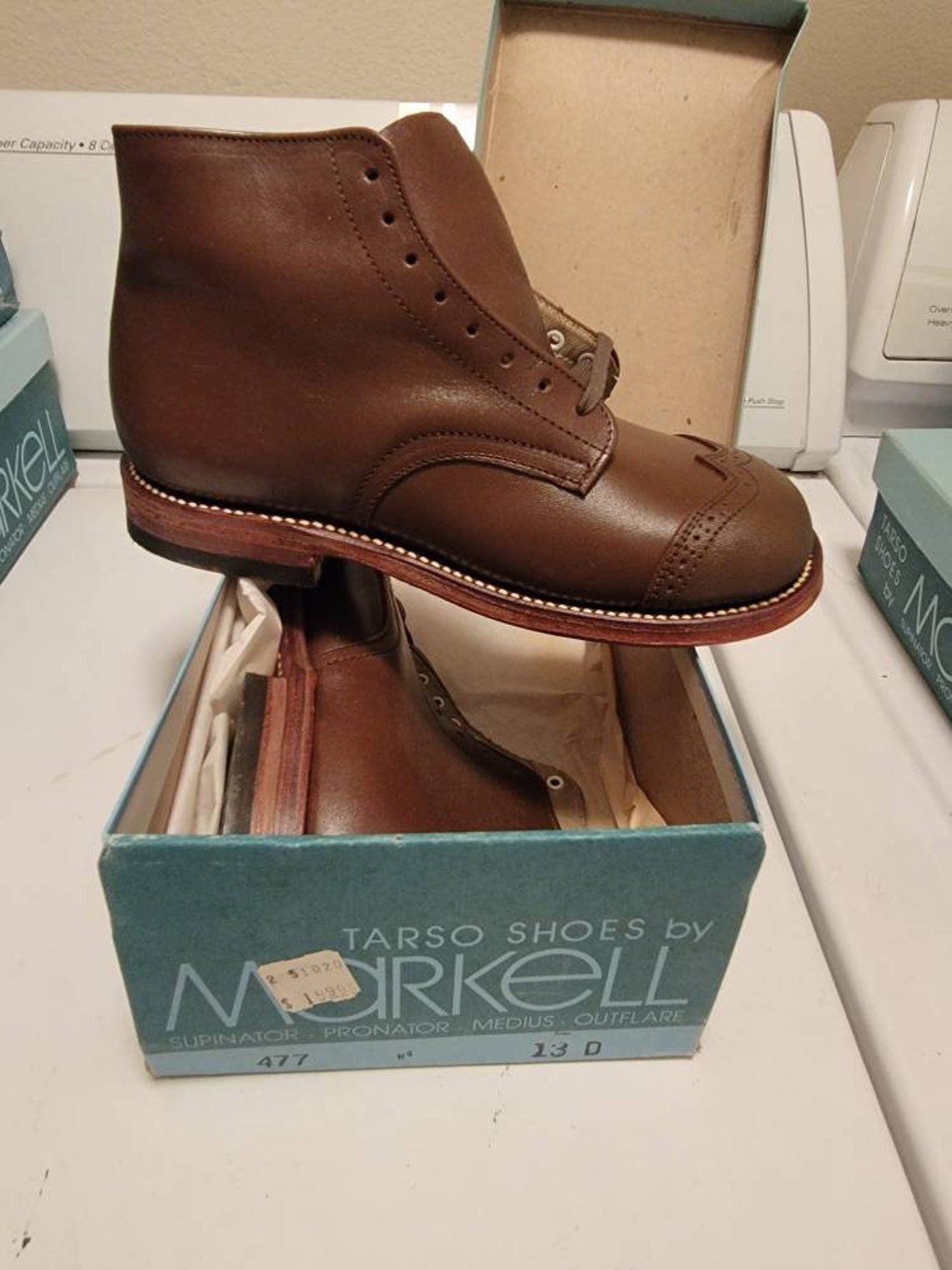 Markell Tarso Corrective Ortho Kids Shoes Brown High Top Wing Tipped - Etsy