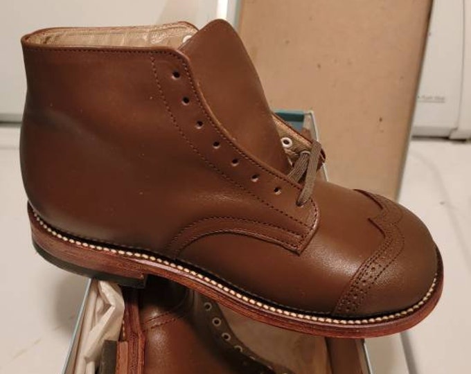 Markell Tarso Corrective Ortho Kids Shoes Brown High Top Wing Tipped - Etsy