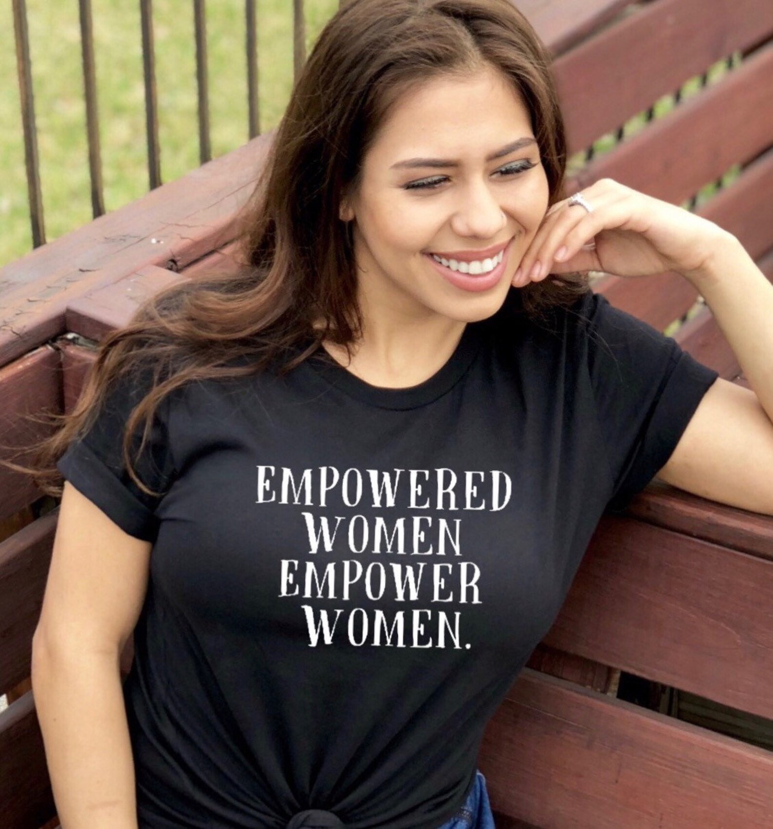 Empowered Women Empower Women T Shirt Feminist Me Too Etsy