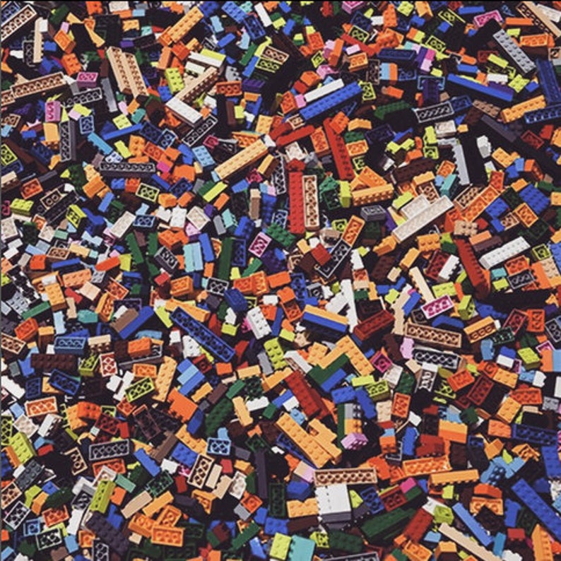 5 Lbs Lot Bulk Mixed Bricks Plates Colors Slopes Parts Lego Toy ...