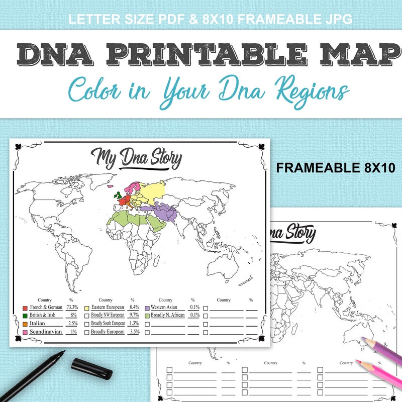 Ancestry Chart - Etsy