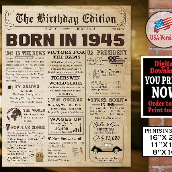 1945 - Etsy