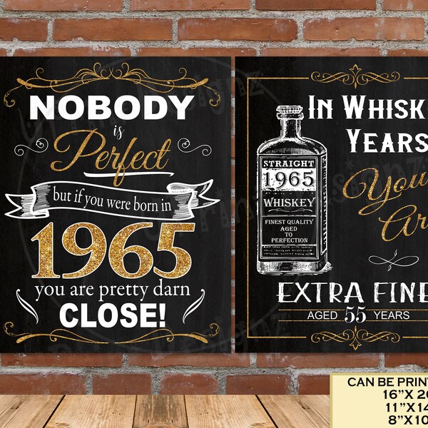 1965 Birthday - Etsy