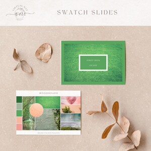 Brand Colour Palette in Verdant Breeze | Greenery Brand Color Palette ...