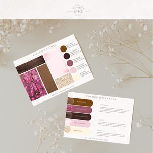 Brand Colour Palette in Warm Ember | Cosy Sunset Brand Color Palette ...