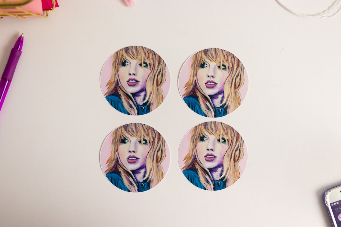 Taylor Swift Large Vinyl Lover Sticker - Etsy