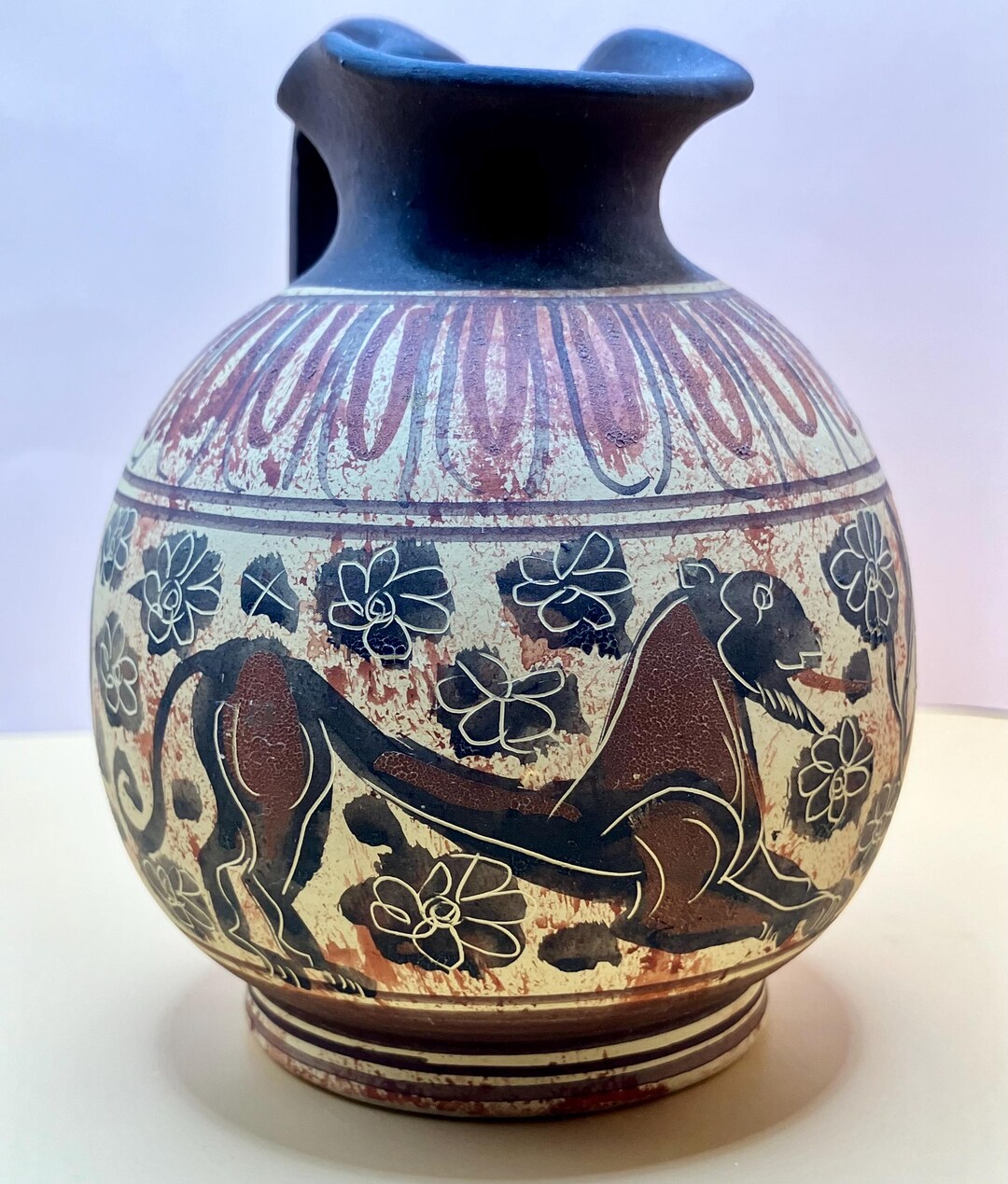 Ancient Greece Proto-corinthian 640 BC Period Exact Museum Copy Pitcher ...