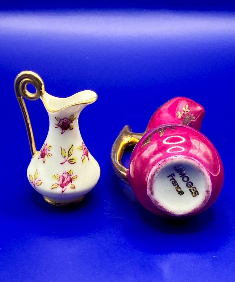 LIMOGES Miniature French Pitcher Set - Etsy