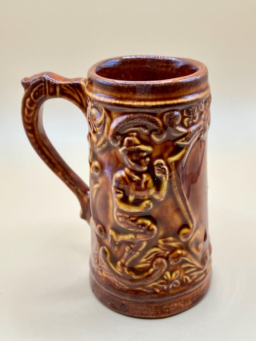 Miniature Brown Pitcher - Etsy
