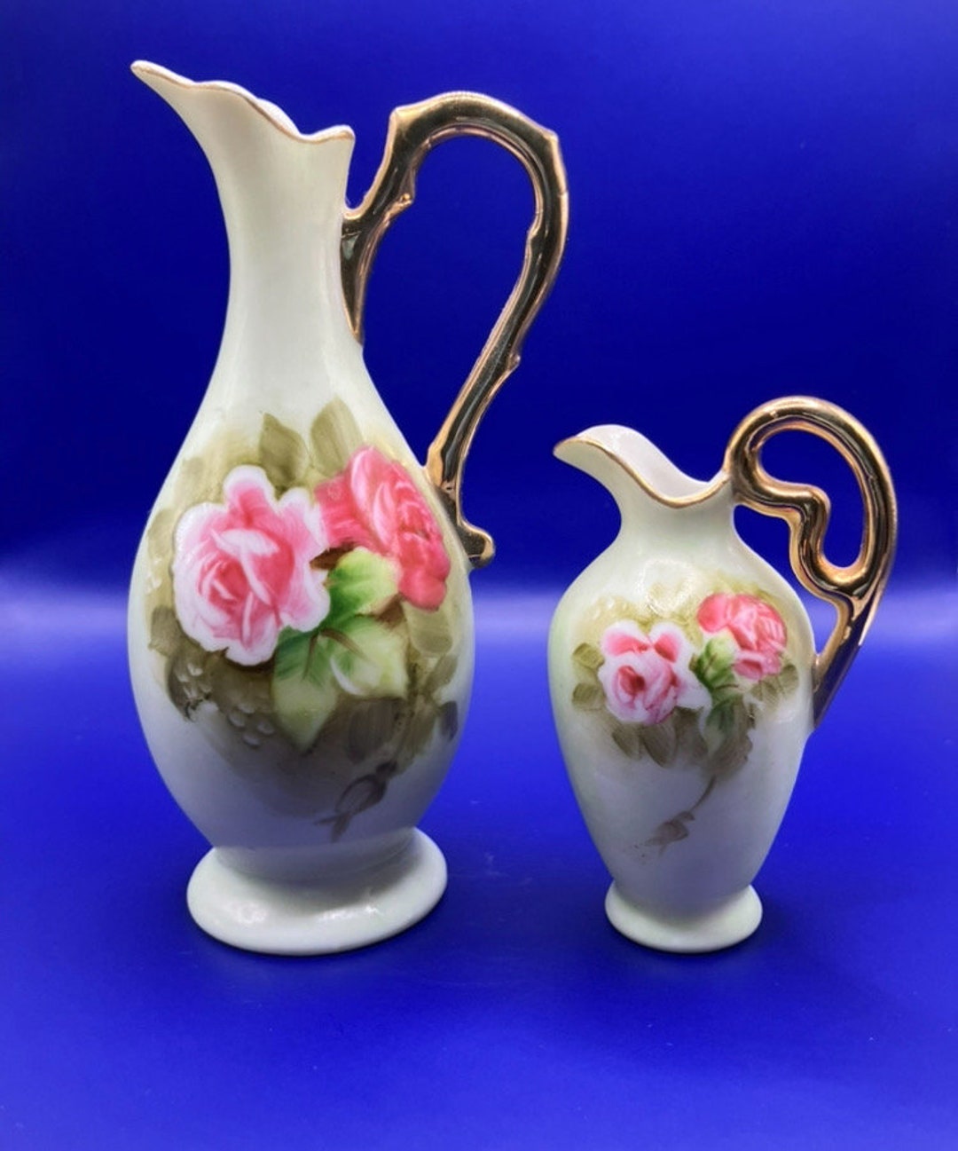 Lefton China Mini Pitchers - Etsy