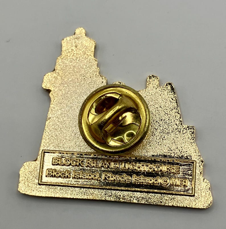 Lighthouse Pin Block Island - Etsy