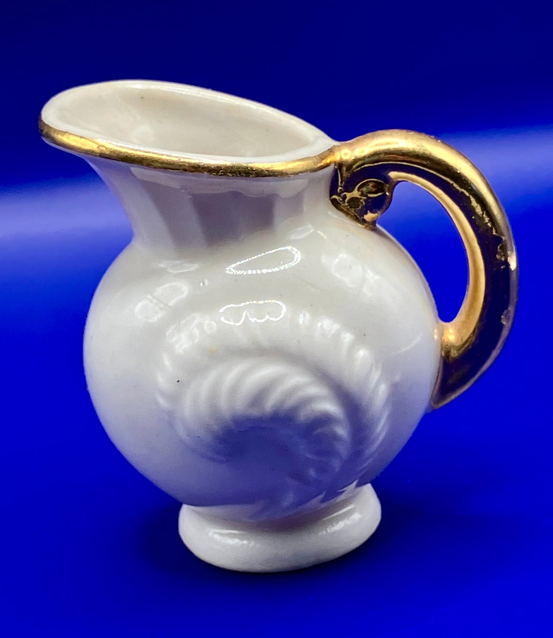 FRENCH Miniature Pottery Pitcher - Etsy