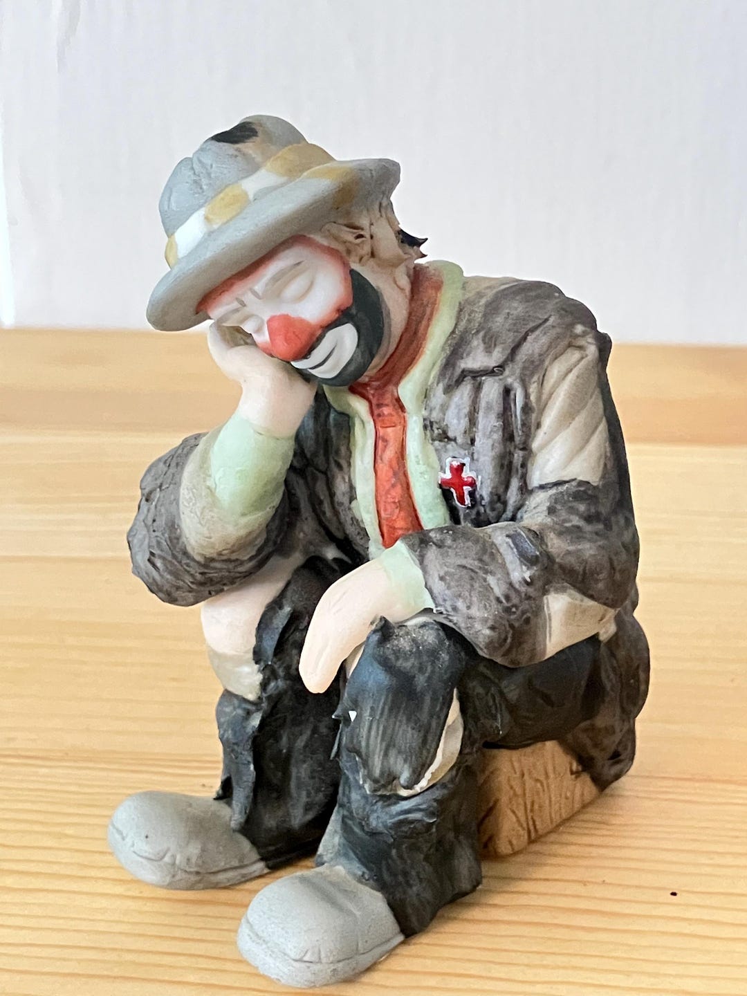 Emmett Kelly Thinker Miniature Figurine - Etsy