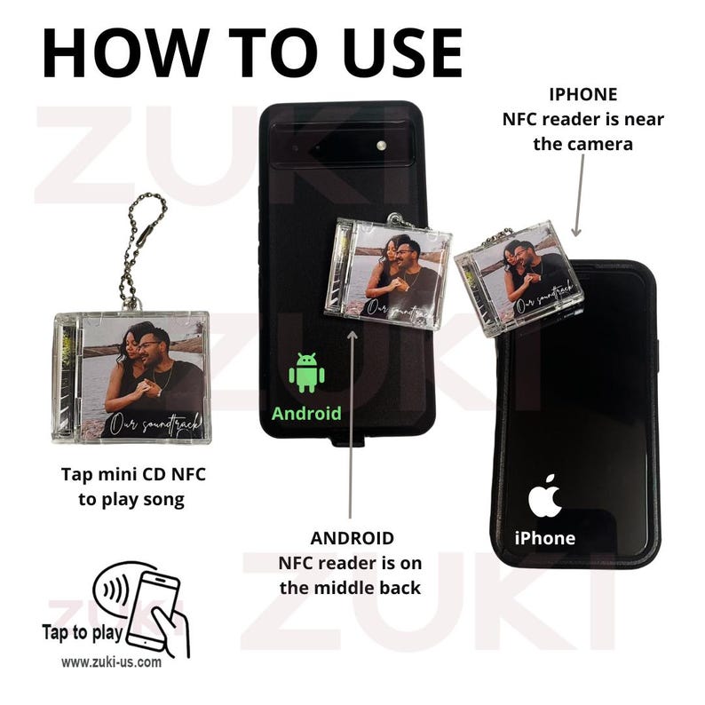 Mini CD Keychain NFC – 5 Cds Discography Twenty One Pilots ...