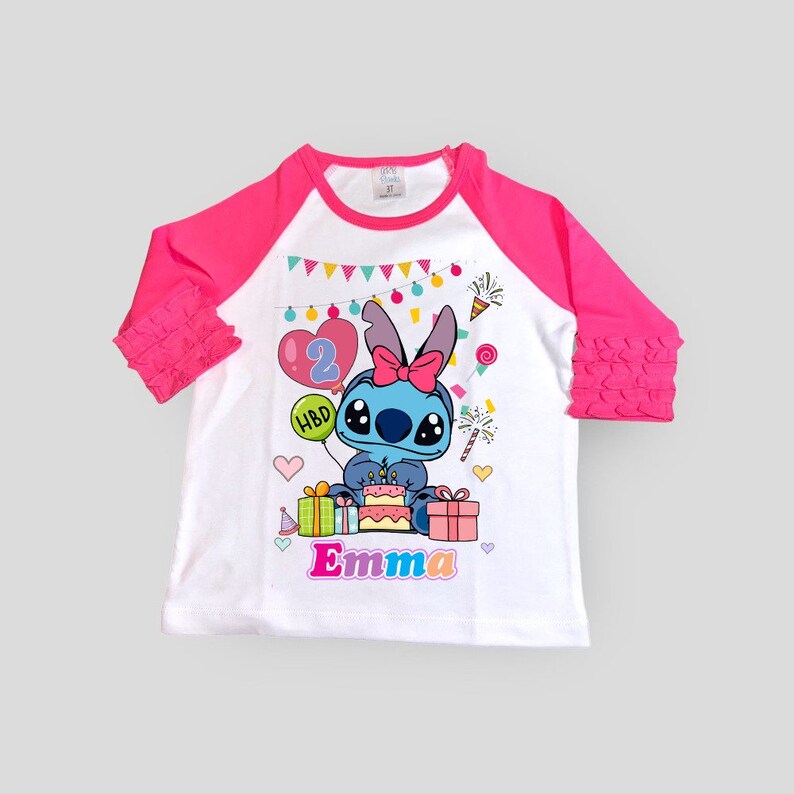 Stitch Birthday Shirt, Family Stitch Birthday Party Shirt, Birthday ...